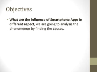 Smartphone apps final presentation2 | PPTX | Operating Systems ...
