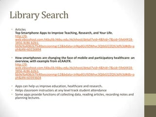 Smartphone apps final presentation2 | PPTX | Operating Systems ...