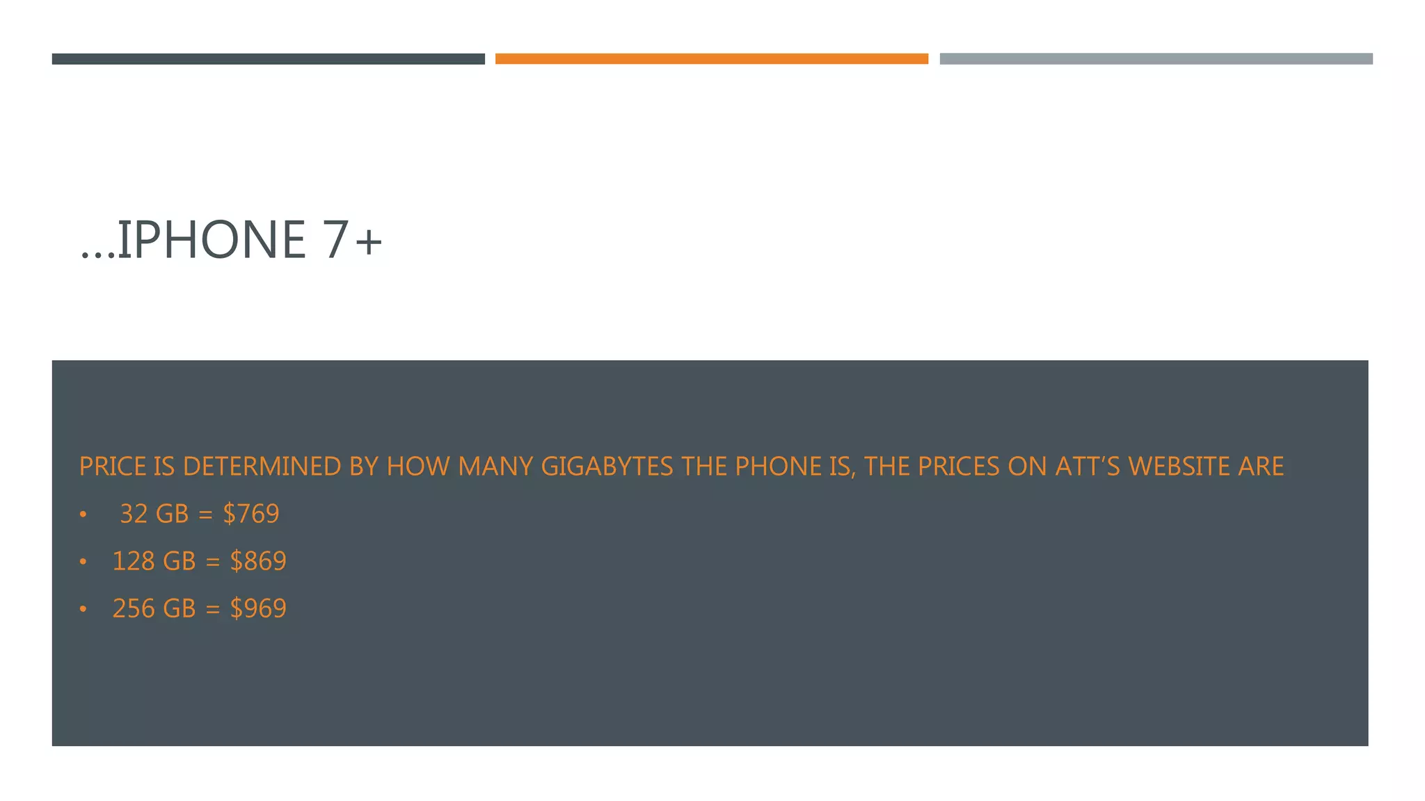 Smart phone comparison powerpoint | PPTX