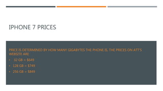 Smart phone comparison powerpoint | PPTX