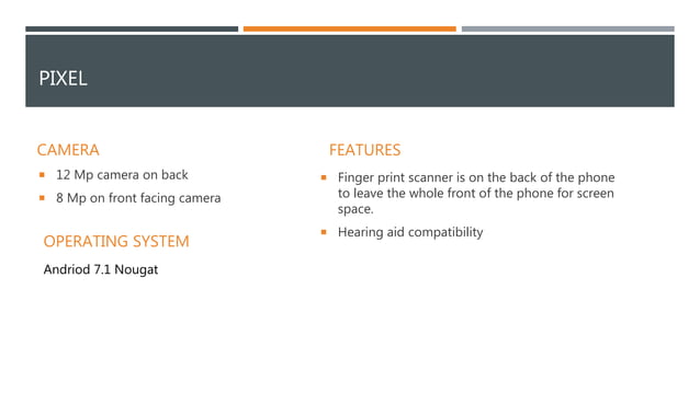 Smart phone comparison powerpoint | PPTX | Smartphones | Consumer ...