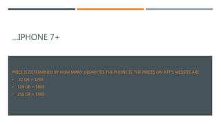Smart phone comparison powerpoint | PPTX