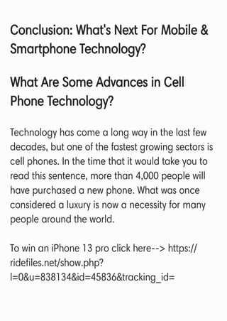 A complete guide to a smartphones | PDF