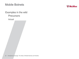 Smartphone Ownage: The state of mobile botnets and rootkits | PDF ...