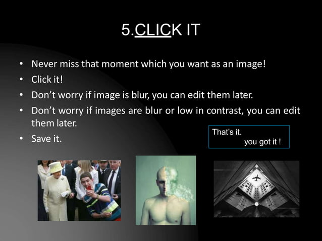 SMARTPHONE PHOTOGRAPHY.pptx | Photo Editing Software | Computer ...