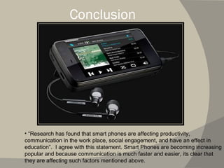 Smart phones | PPT