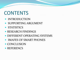 Smart phones | PPTX