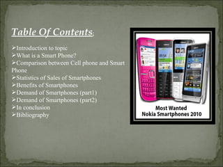 Smart phones | PPT
