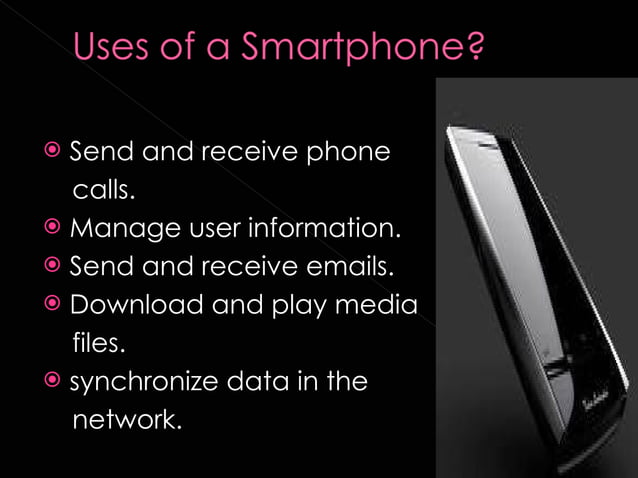 Smartphones | PPT