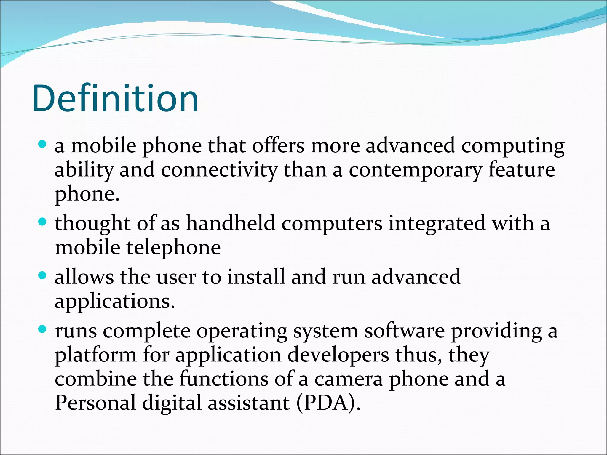 Smartphones | PPT
