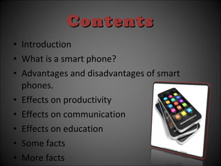 Power point tut. smart phones | PPT
