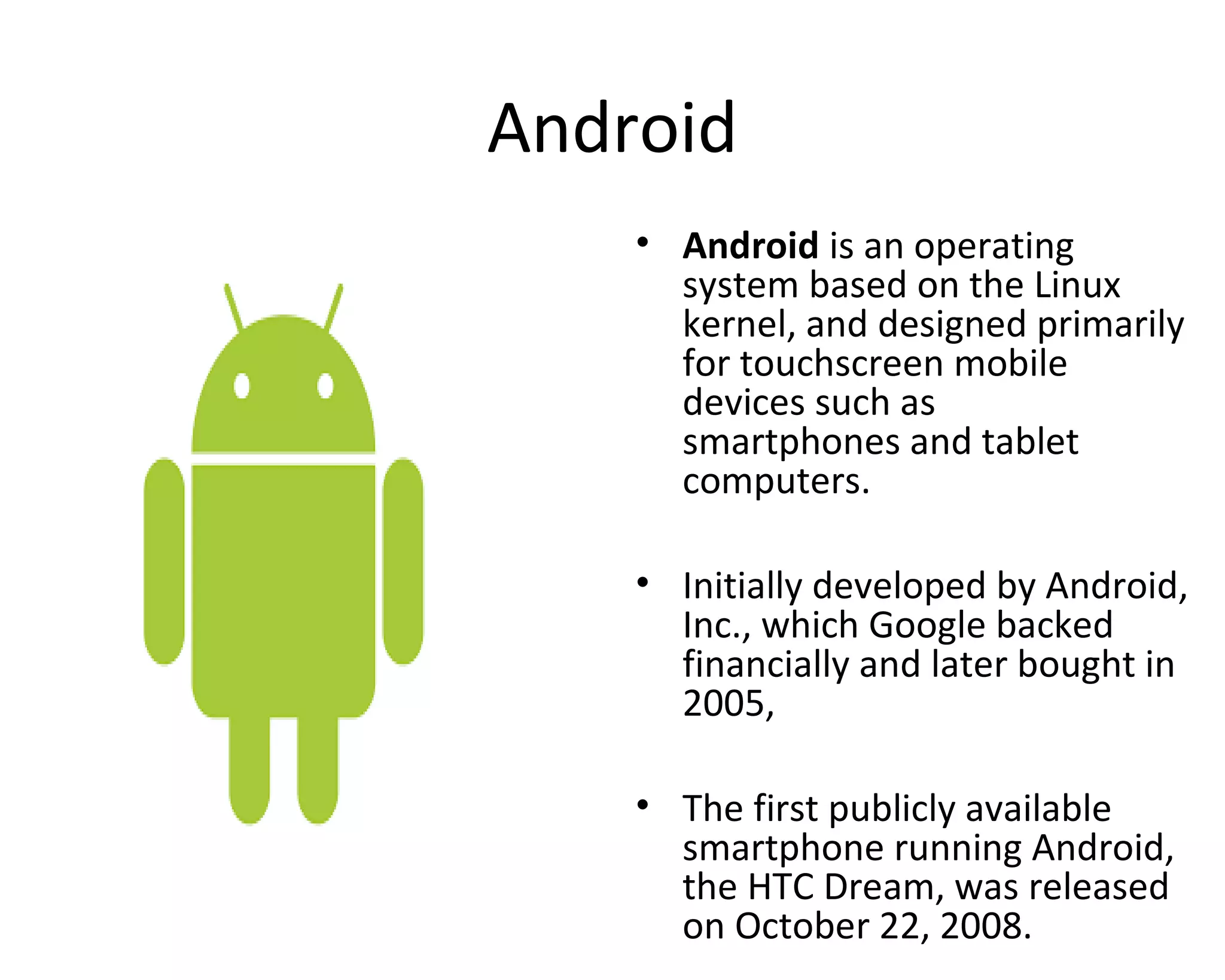 Introduction to Smart phones | PPT