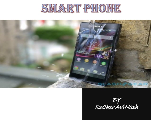 Introduction to Smart phones | PPT