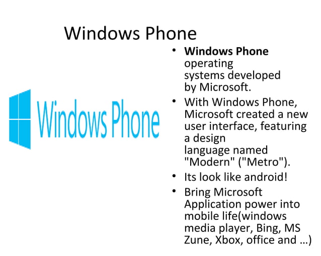 Introduction to Smart phones | PPT