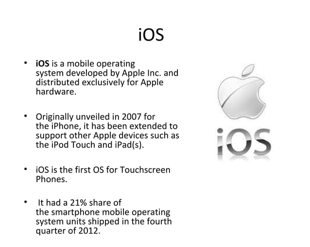 Introduction to Smart phones | PPT