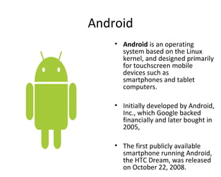 Introduction to Smart phones | PPT