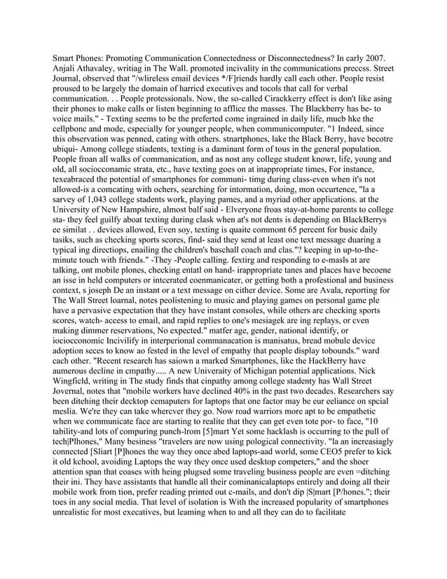 Smart Phones- Promoting Communication Connectedness or Disconnectednes.pdf Smart Phones- Promoting Communication Connectedness or Disconnectednes.pdf