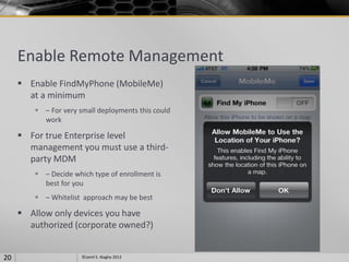 Smart phone security ios system | PPT