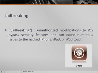Smart phone security ios system | PPT