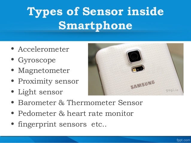 Smartphone sensor and gesture