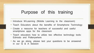 Smartphones in the classroom | PPTX