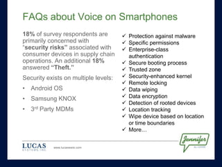 Smartphones in the Warehouse | PPTX