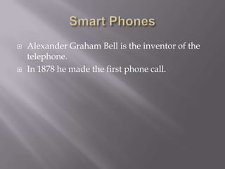 Smart phones joshua | PPTX