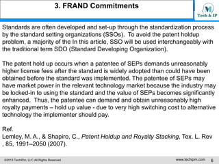 Smartphone Standard Essential Patent: FRAND Disputes 101 | PPT
