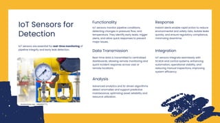 Advanced Leak Detection in Oil & Gas with IoT Sensors | PDF
