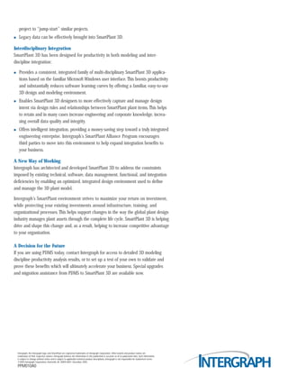 Smart plant3d executivebriefing | PDF