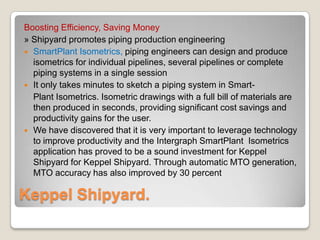 Smartplant application and effectiveness | PPTX