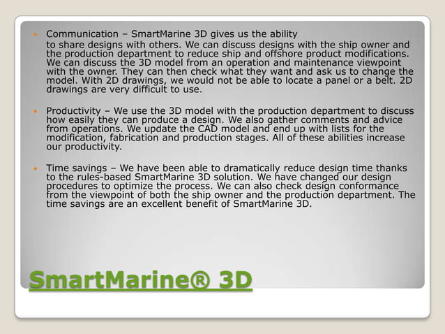 Smartplant application and effectiveness | PPTX | Computer Software and ...