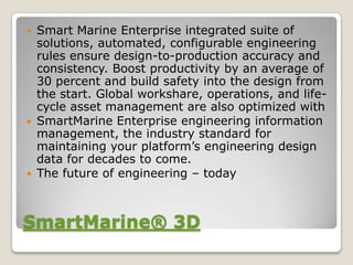 Smartplant application and effectiveness | PPTX