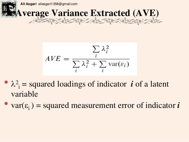 Introduction to Structural Equation Modeling Partial Least Sqaures (S…