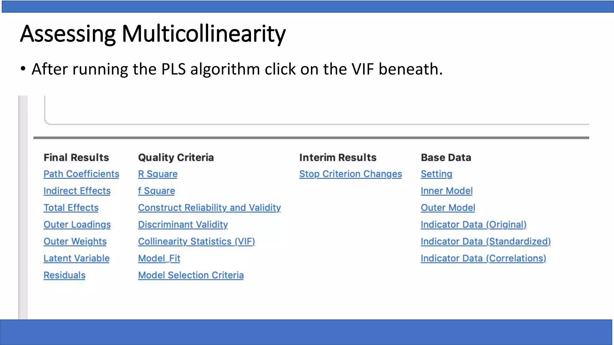 Doing Research with PLS_SEM using SmartPLS | PPTX