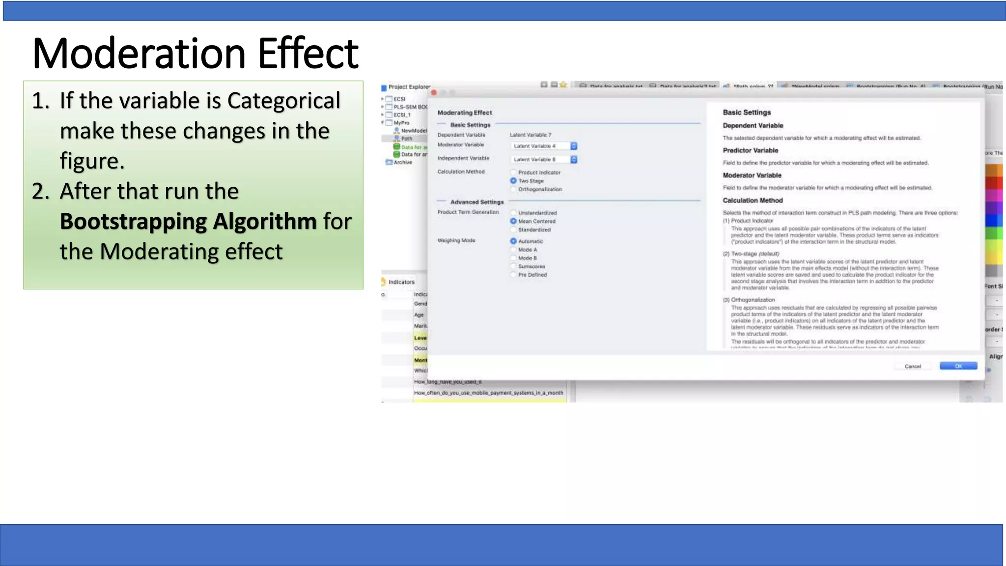 Doing Research with PLS_SEM using SmartPLS | PPTX