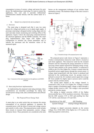 Smart plug prototype for monitoring electrical ieee | PDF | Home Appliances | Home & Garden