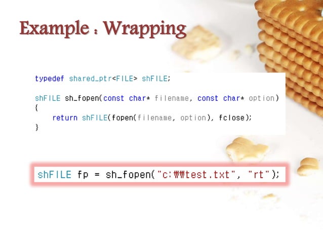 Smart pointer | PPTX