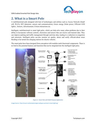 SON Enabled Smarted Poles | PDF | Internet of Things | Internet