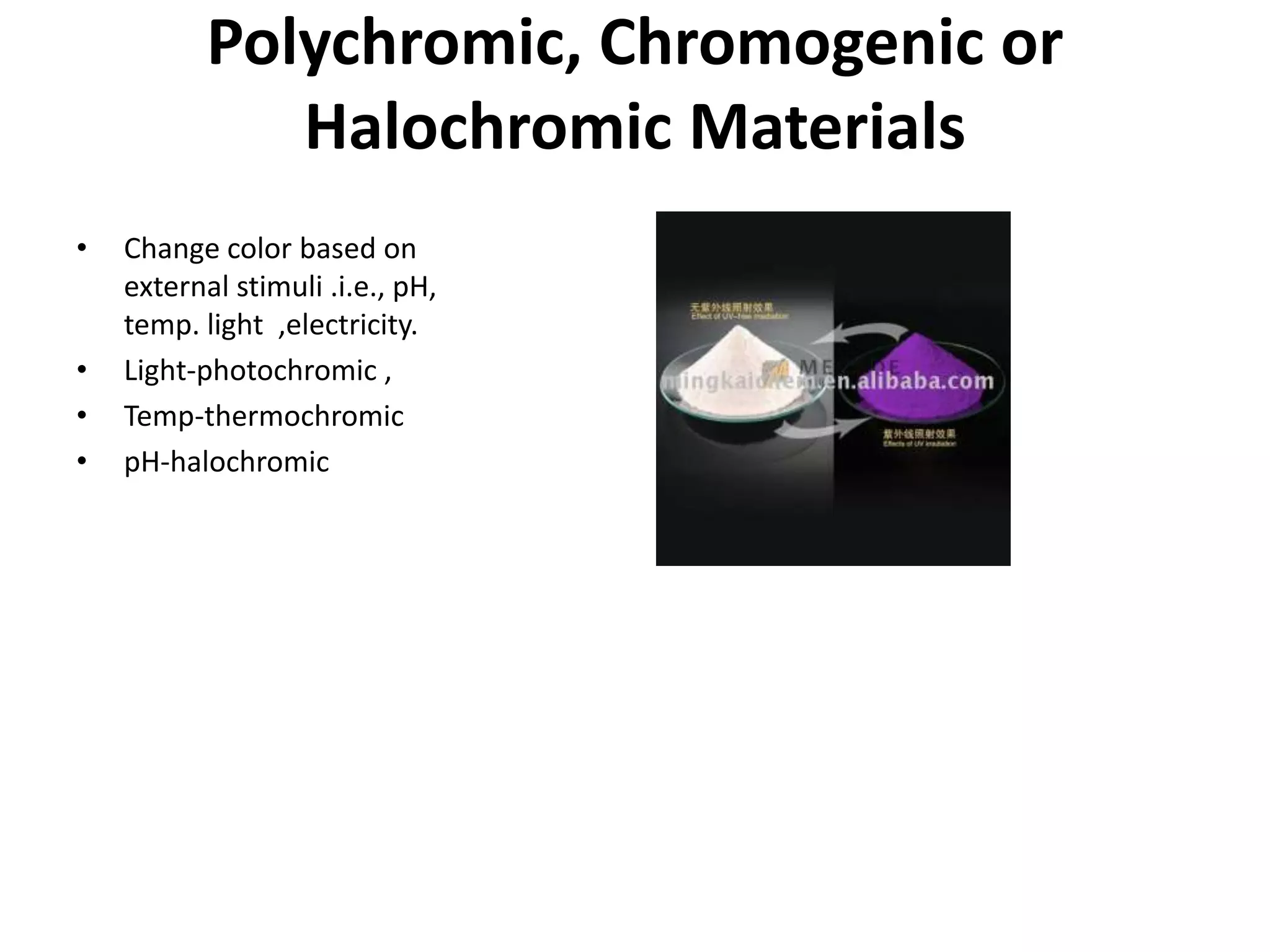 Smart polymers | PPTX
