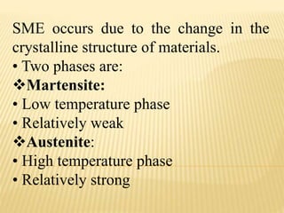 Smart materials | PPTX