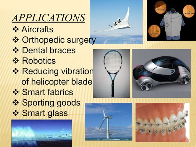 Smart materials | PPTX