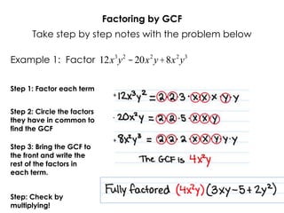 Smart practice factoring by grouping | PPTX