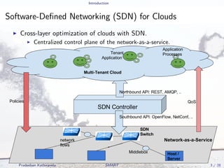 Selective Redundancy in Network-as-a-Service: Differentiated QoS in Multi-Tenant Clouds | PPT