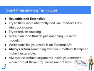 Essential Smart Programming Techniques that gets you hired by Tech ...