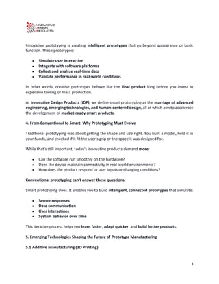 Smart Prototyping for Smart Products_Leveraging Emerging Technologies in Prototype Manufacturing ...