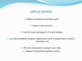 Smart quill(updated) | PPTX