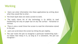 Smart quill ppt | PPT