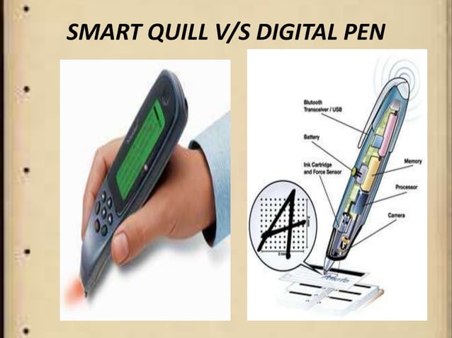 Smart quill presentation by vikas | PPTX | Computer Peripherals | Computing