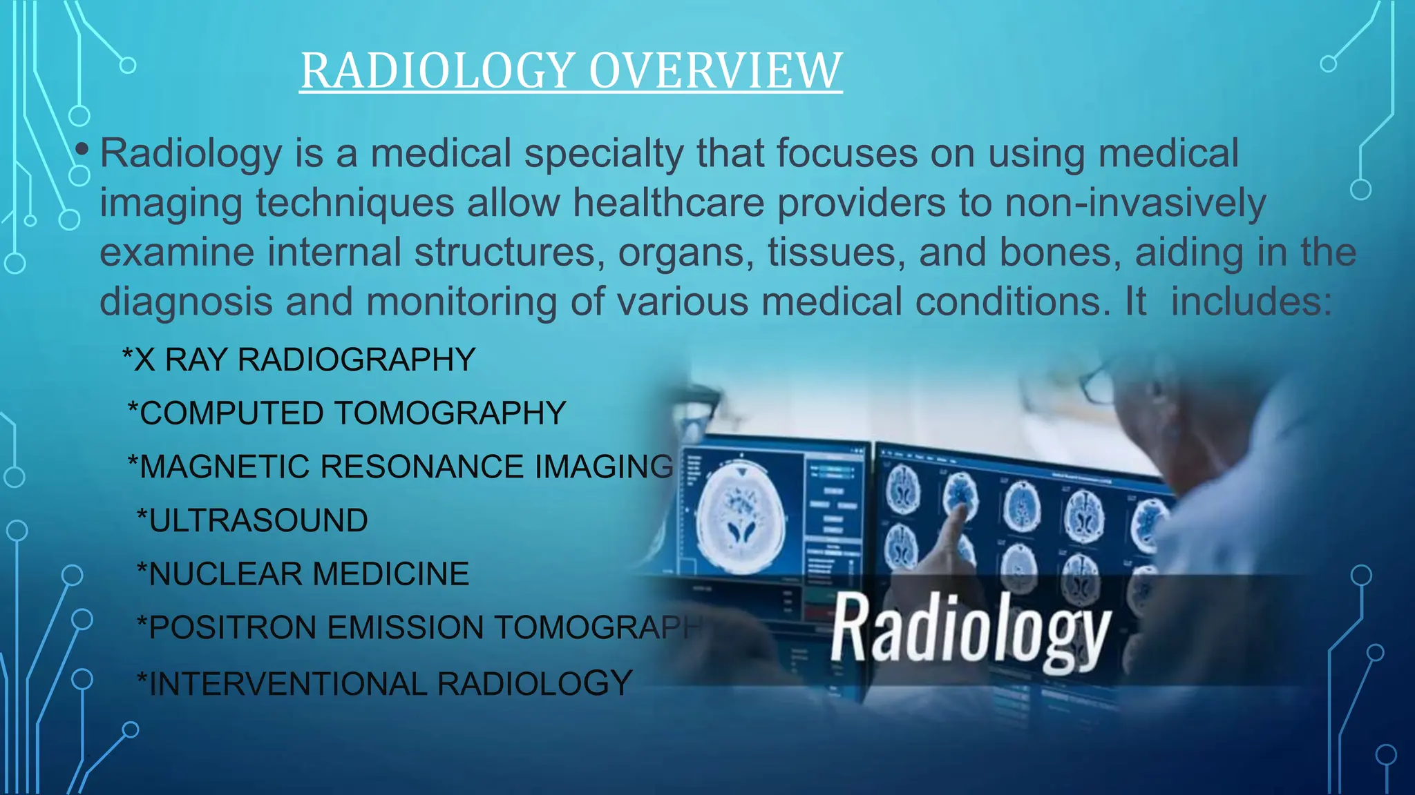 SMART RADIOLOGY : AI INNOVATIONS | PPTX